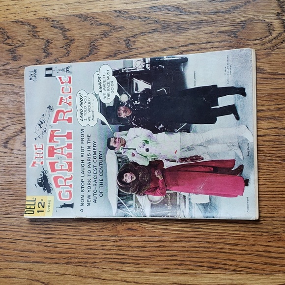 Dell | Other | Vintage 6s The Great Race Dell Comics Comic Book | Poshmark
